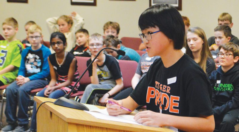 Spelling bee at MMS | News, Sports, Jobs - Marshall Independent